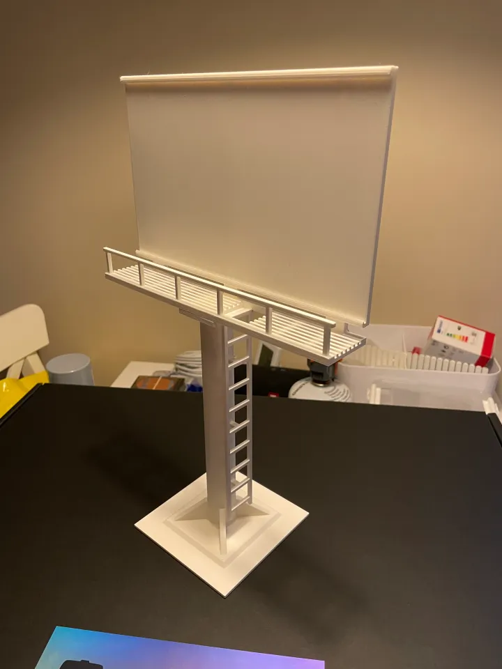 Roadside Billboard by samsve | Download free STL model | Printables.com