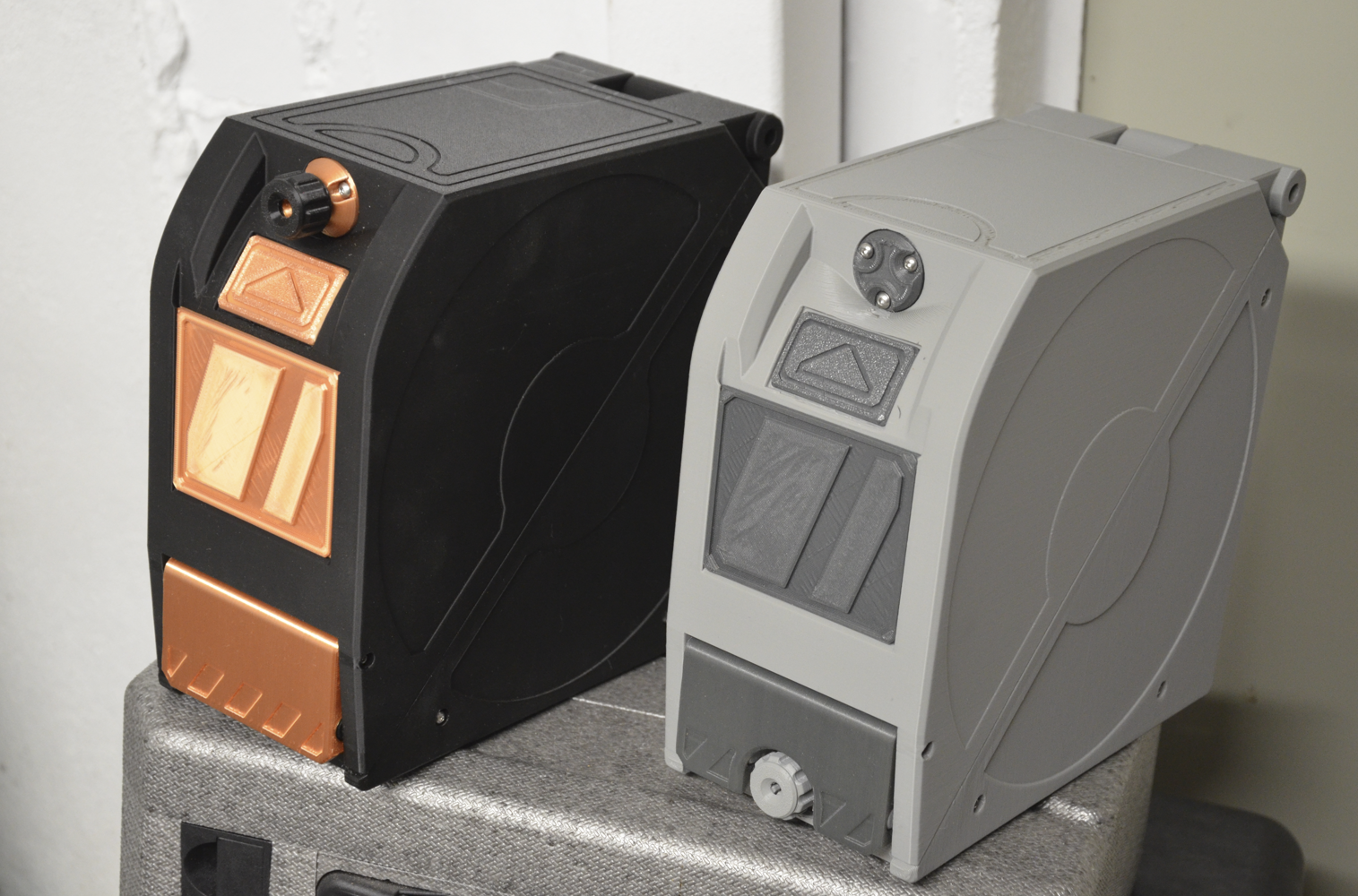 Multi purpose Filament box / Spool holder / dry box by firstgizmo ...