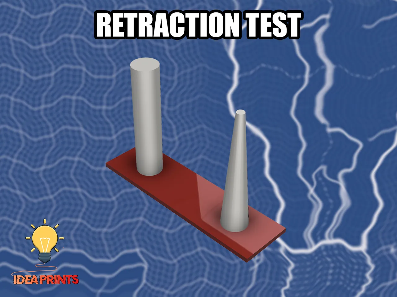 RETRACTION TEST by Idea Prints | Download free STL model | Printables.com