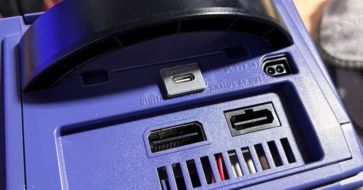 USB PD Power for Nintendo GameCube by Alejandro | Download free STL ...