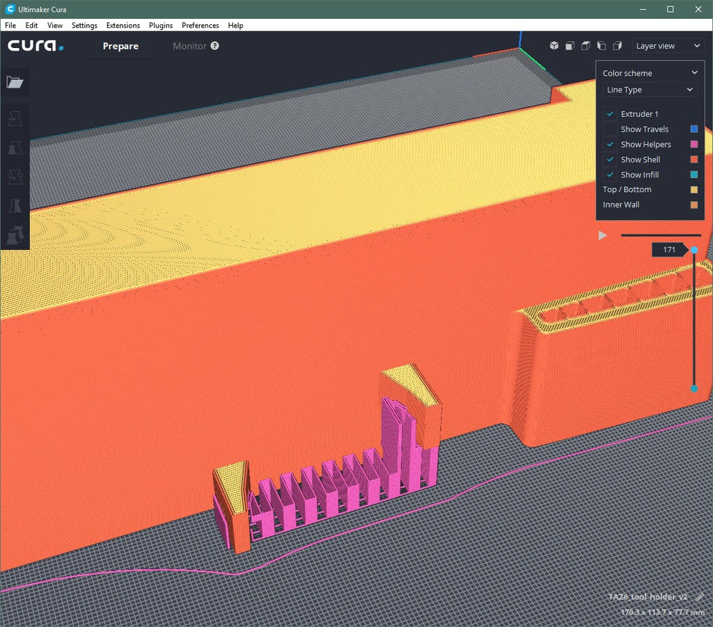 TAZ 6 Tool holder by Zimlorog | Download free STL model | Printables.com