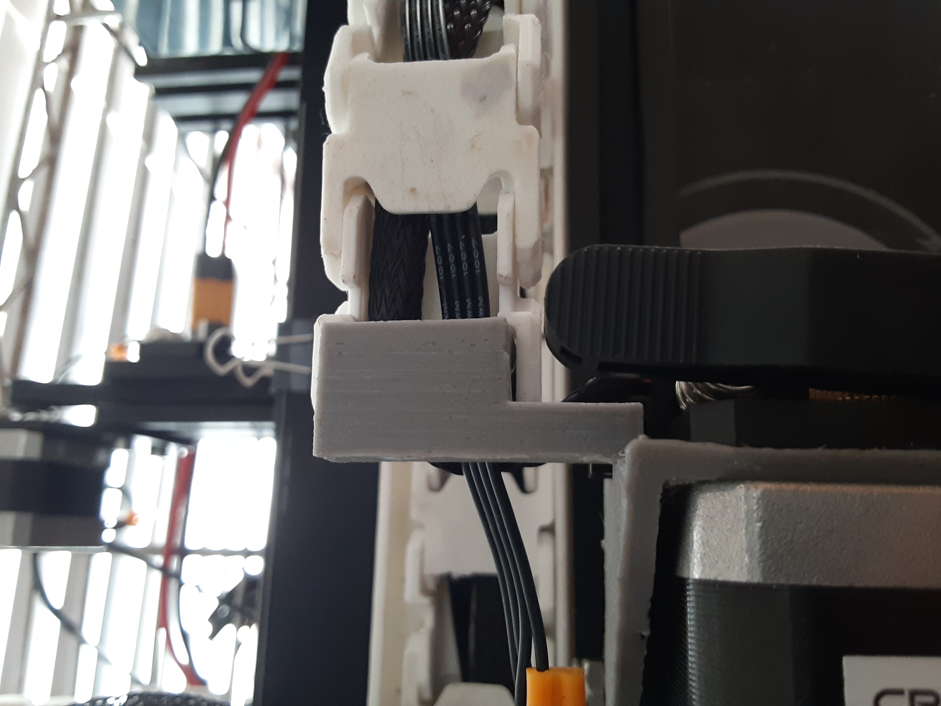 Ender 3 Direct Drive & Cable Clip Mount by Hector Romero | Download ...