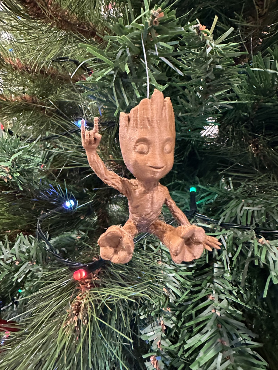 Heavy Metal Groot Ornament by loganisitt | Download free STL model ...