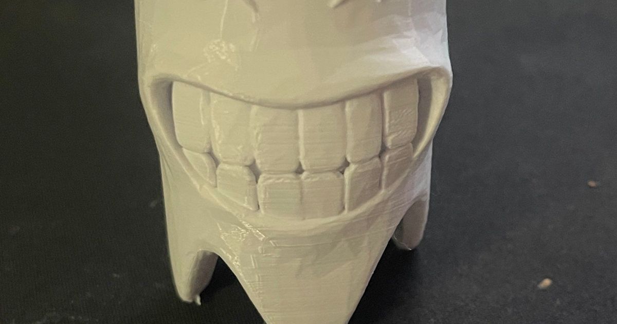 Smiling tooth Christmas Tree Topper by MacDaddy5 | Download free STL ...