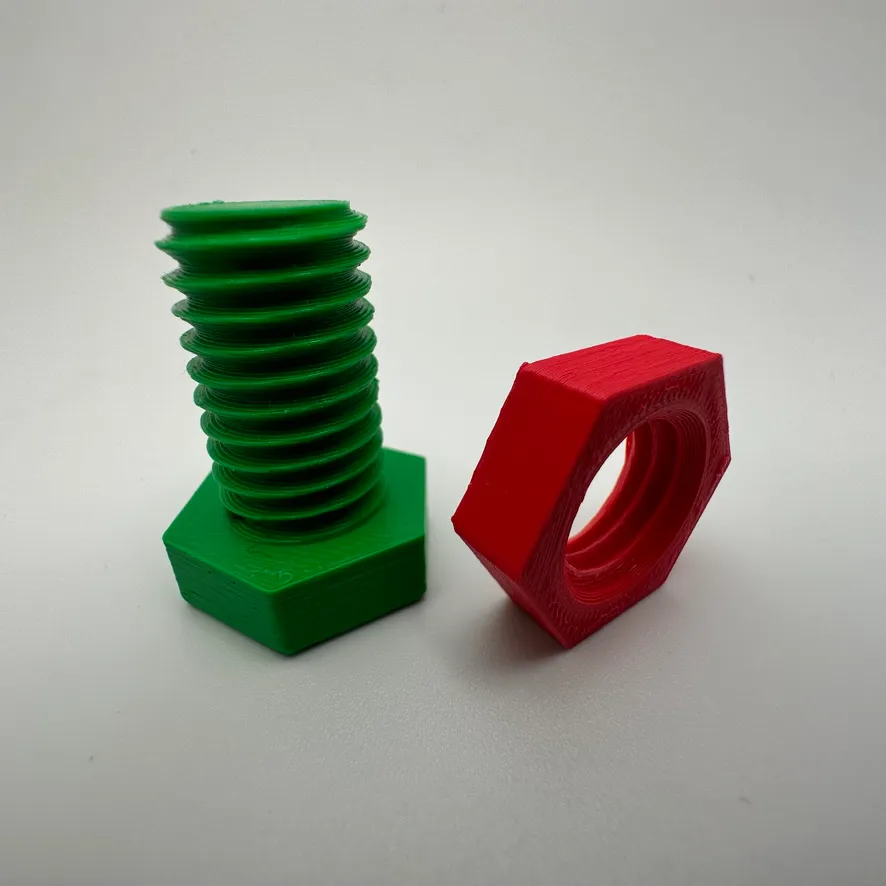 Nut and Bolt by Will V | Download free STL model | Printables.com