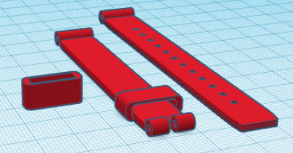 watch strap by 3d Printz | Download free STL model | Printables.com