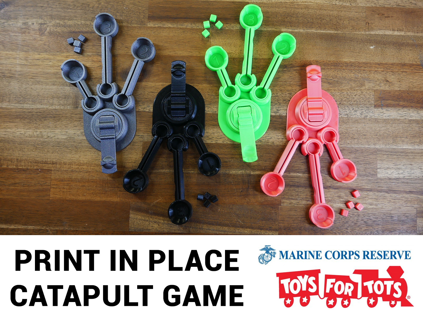 Catapult game - Toys For Tots design donation by TeachingTech ...