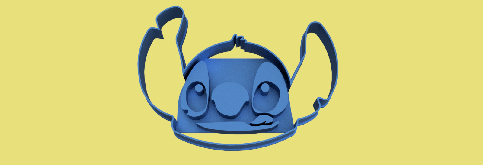 Stitch Head Cookie Cutter por 3DPau | Descargar modelo STL gratuito ...
