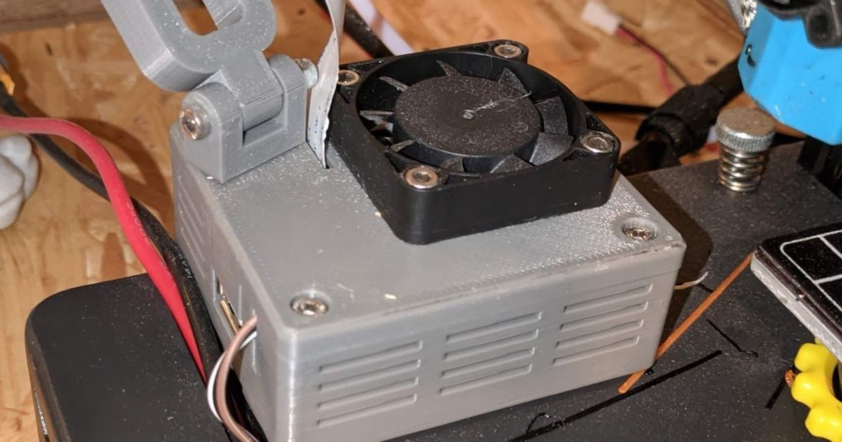 Raspberry Pi 2A+ case (for KP3S) by felixna | Download free STL model ...