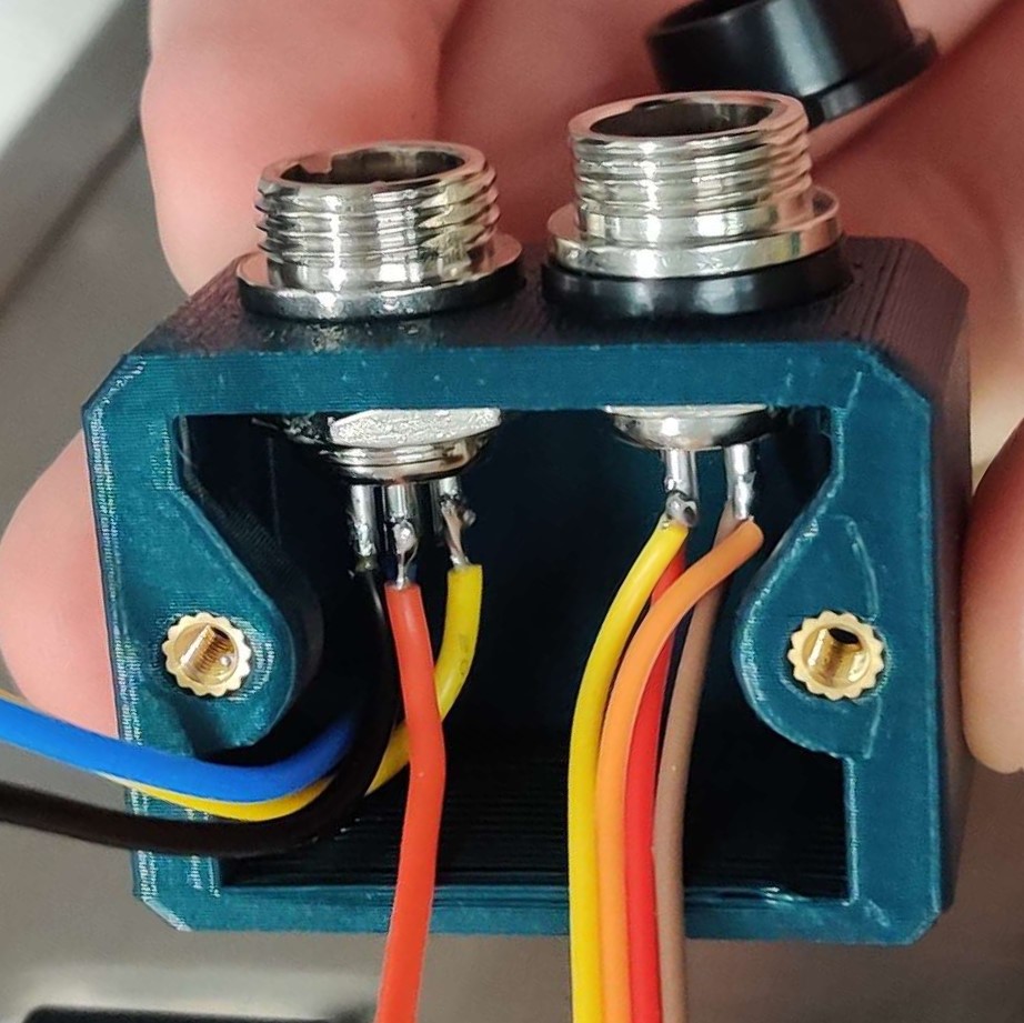 Gaggiuino Back Connector Housing for Nextion and ST-Link by Kampflafer ...