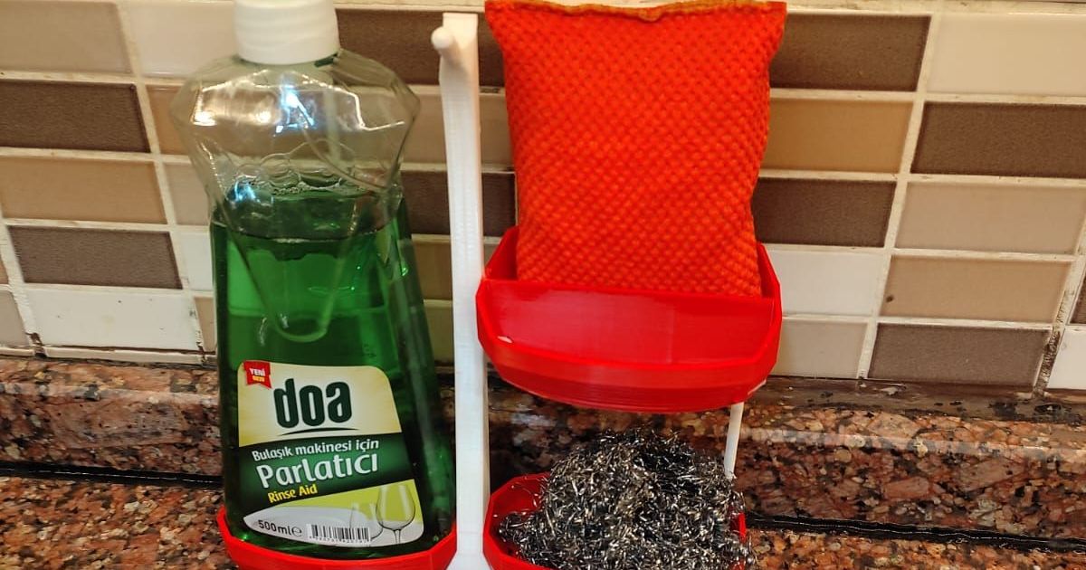 The Ultimate Sponge Holder by Selman | Download free STL model | Printables.com