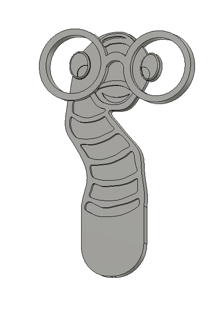 Bookworm book mark by Jerrycon | Download free STL model | Printables.com