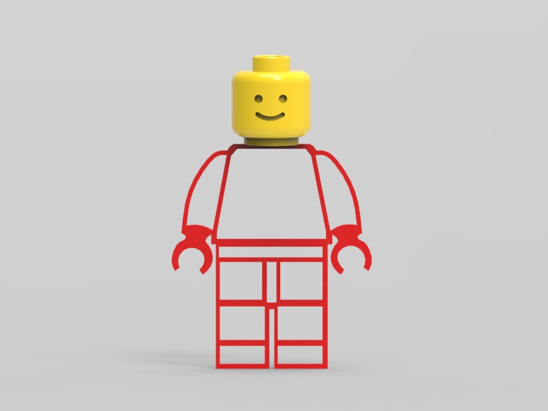 LEGO FIG flatbody bookmark (UPDATE) by Robbert Laugs | Download free ...