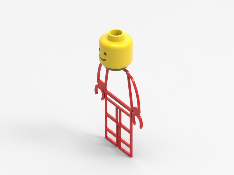 LEGO FIG flatbody bookmark (UPDATE) by Robbert Laugs | Download free ...