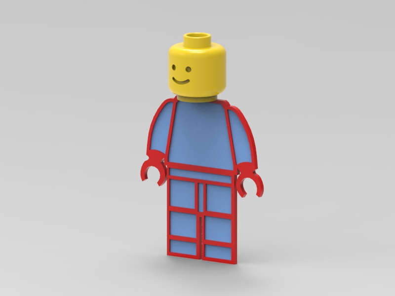 LEGO FIG flatbody bookmark (UPDATE) by Robbert Laugs | Download free ...