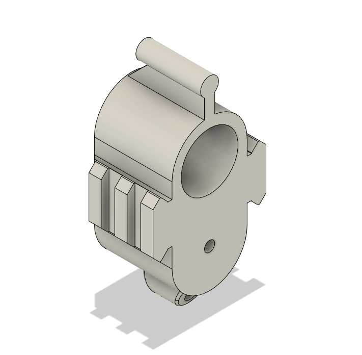 Monkee Mods Nerf Firefly Picatinny Muzzle by MeinGonk | Download free ...