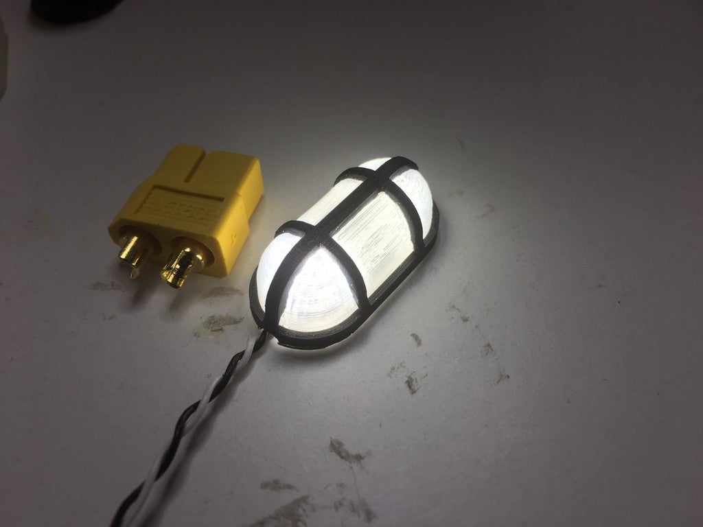 Mini Bulkhead lamp by Thullen | Download free STL model | Printables.com
