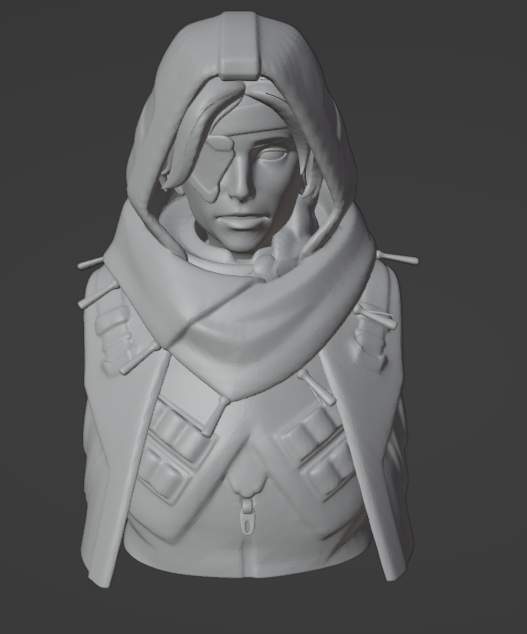 Ana Overwatch 2 Bust by LokiRulez | Download free STL model ...
