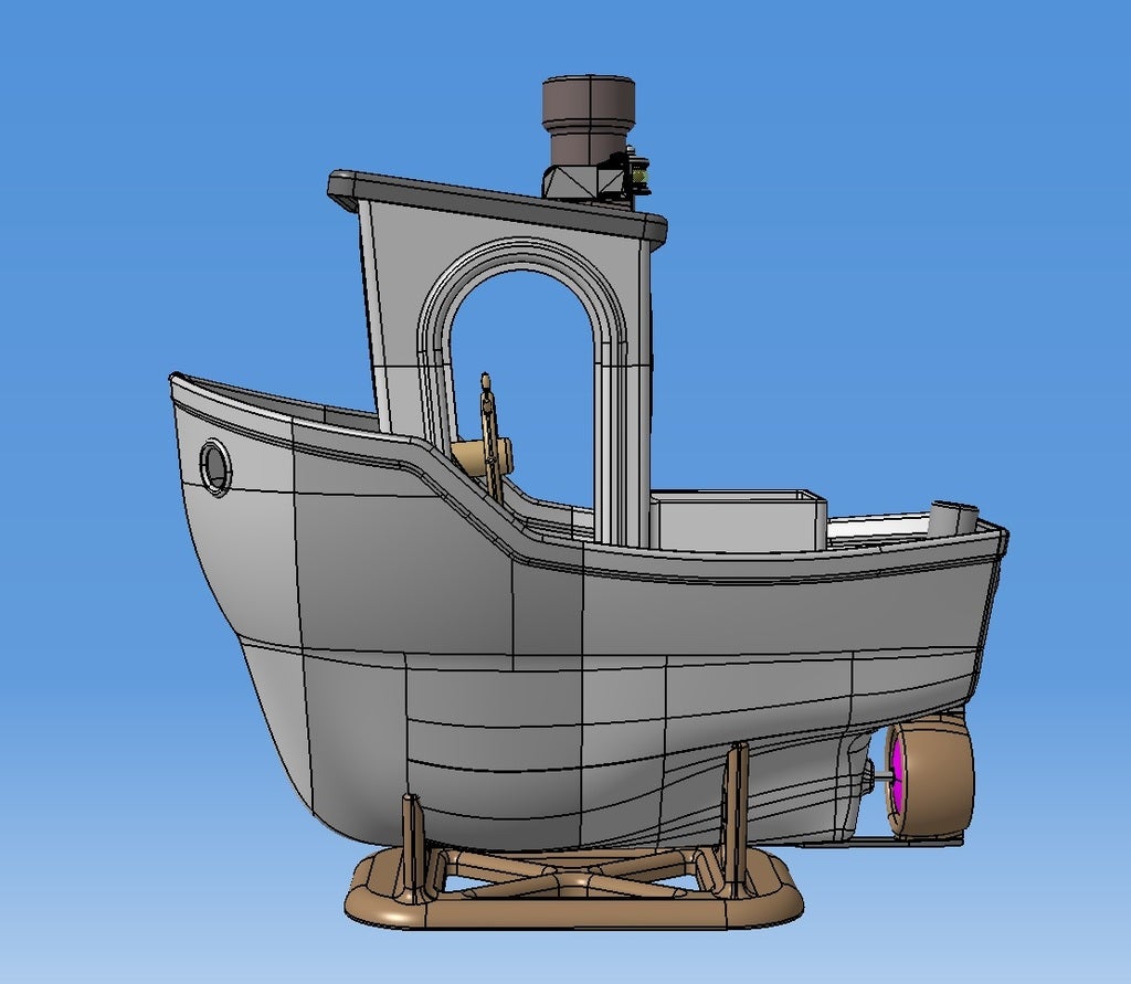 RC Benchy by Thullen | Download free STL model | Printables.com