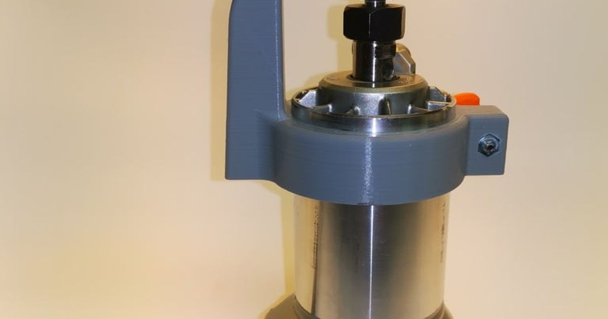 Makita RT0700 runout measuring fixture by Thullen | Download free STL ...