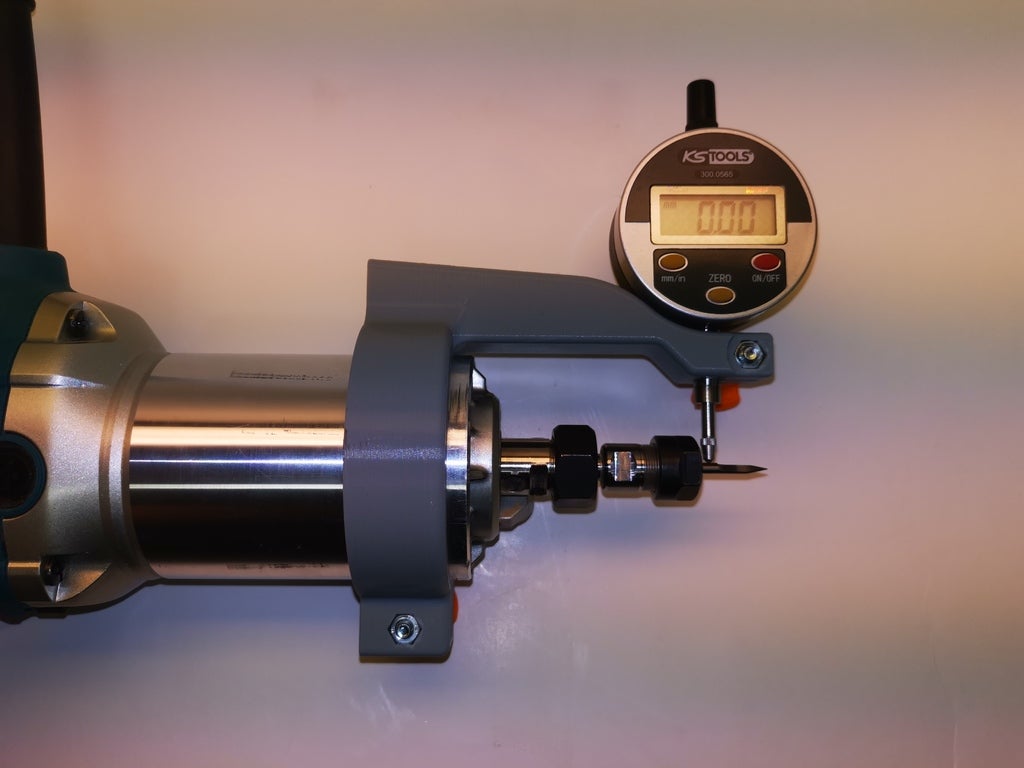 Makita RT0700 runout measuring fixture by Thullen | Download free STL ...