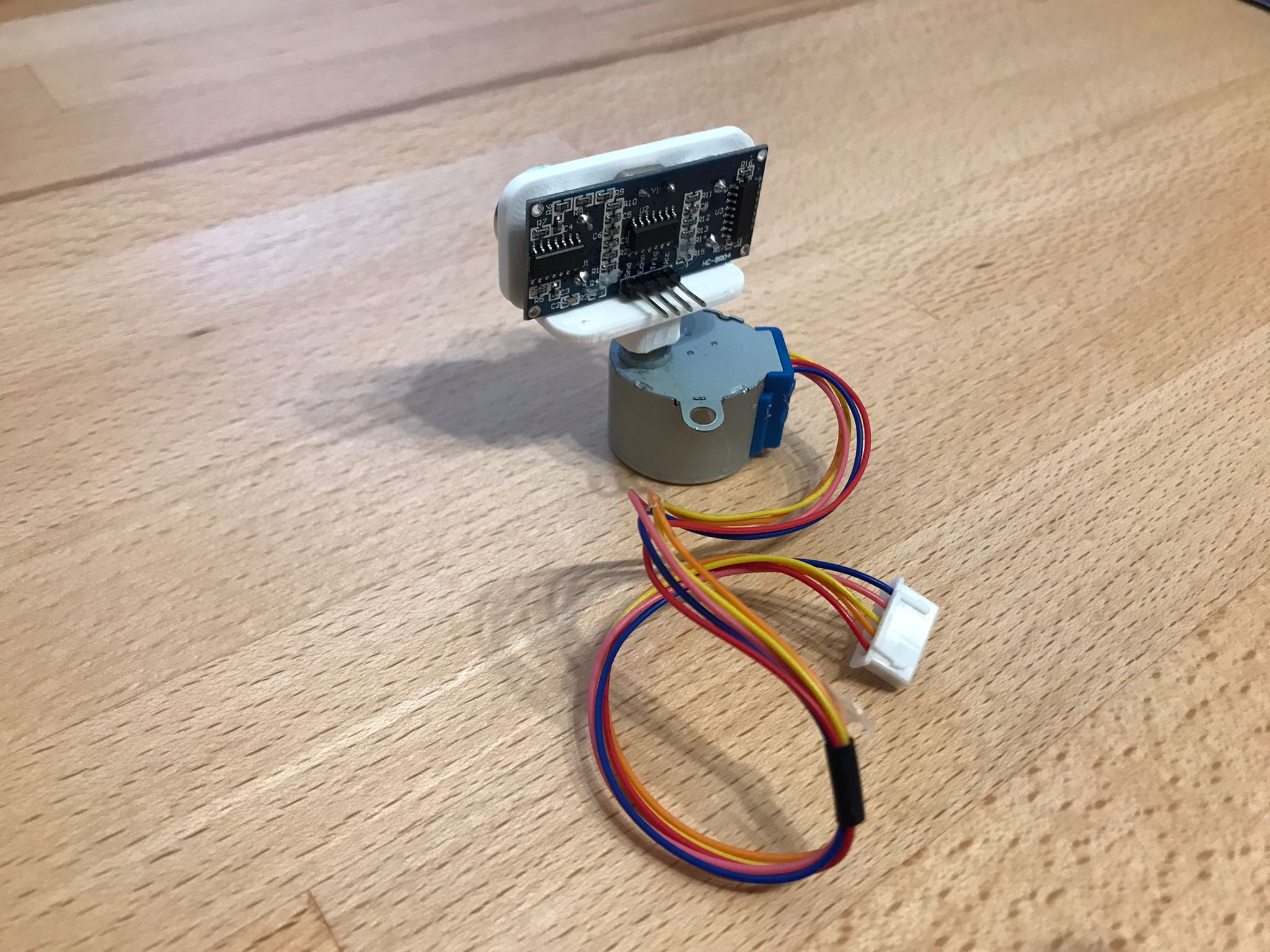 Ultrasonic Sensor Stepper mount von LMJ | Kostenloses STL-Modell ...