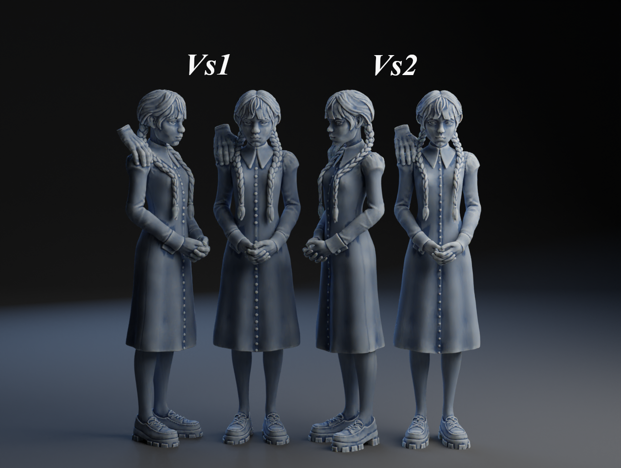 Wednesday Addams by Peter Farell | Download free STL model | Printables.com