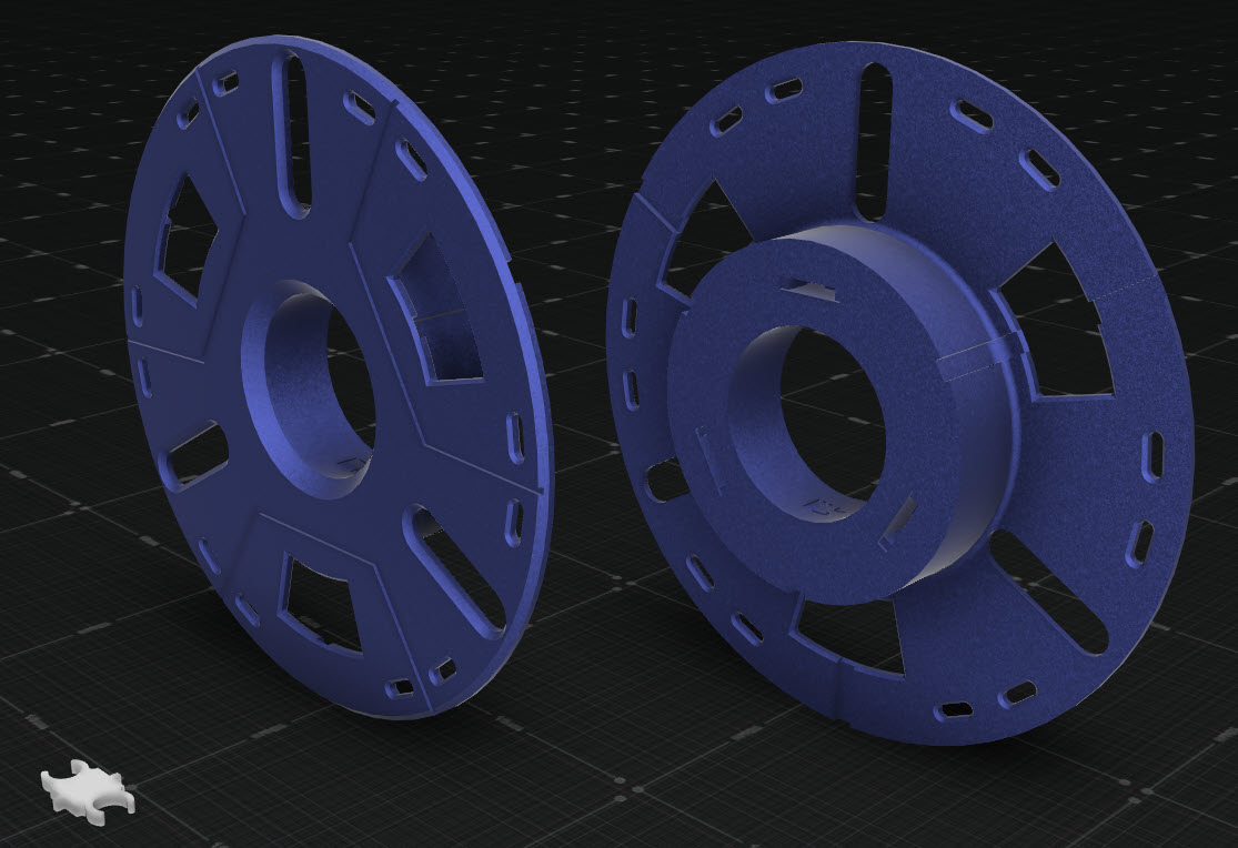 Master Spool - Snap Together by Dsk001 | Download free STL model ...