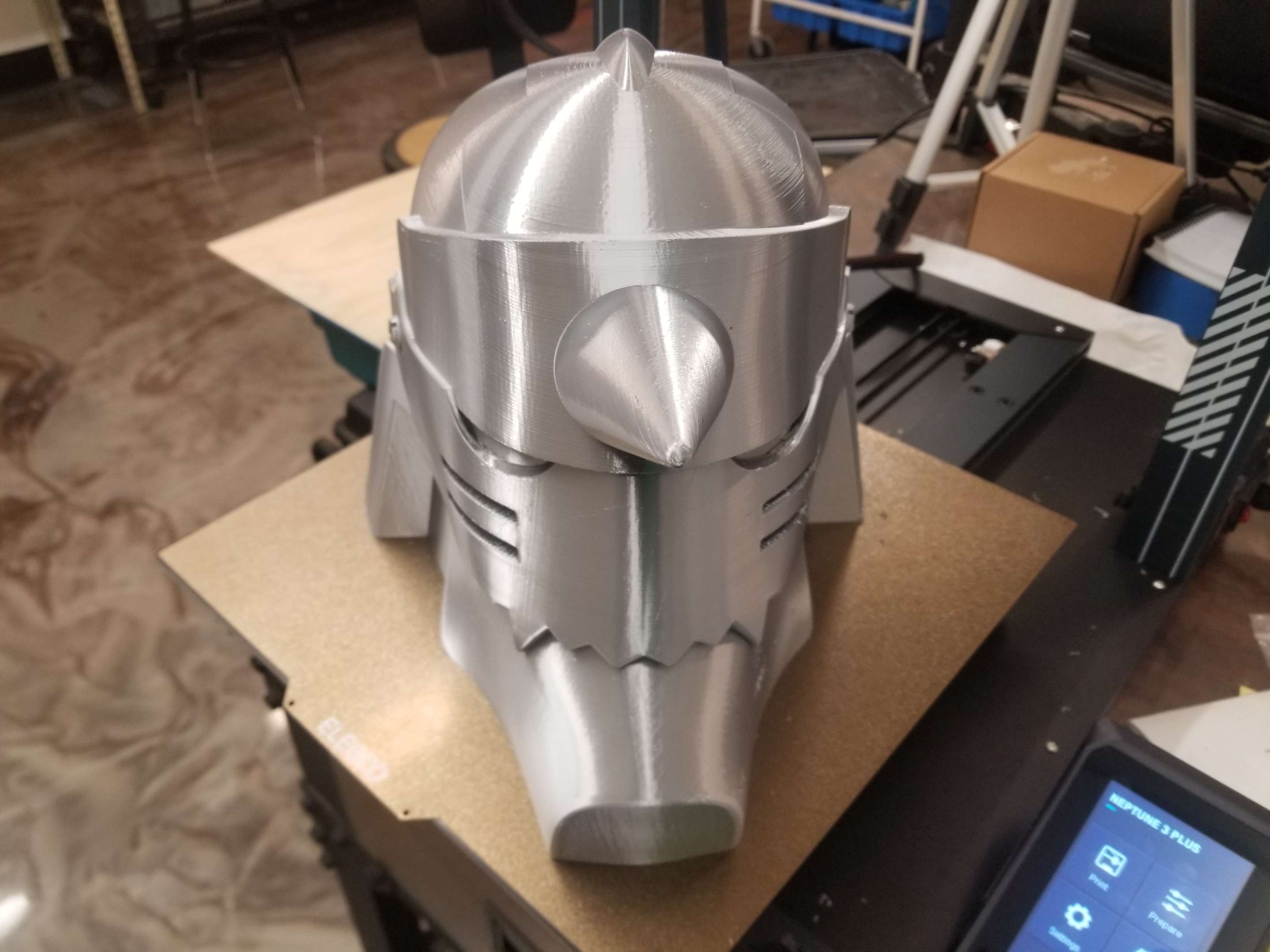 Alphonse Elric Full Metal Alchemist Helmet re-meshed Bucket Mode Print ...