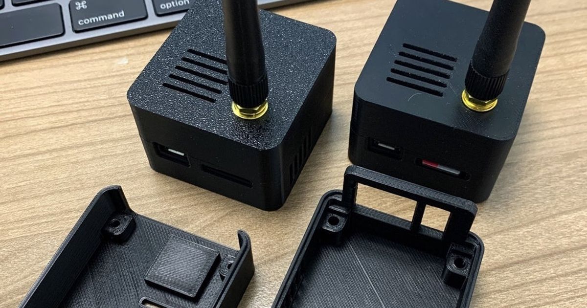 Nano Pi Neo Case (with and without antenna hole) by Patrik | Download ...