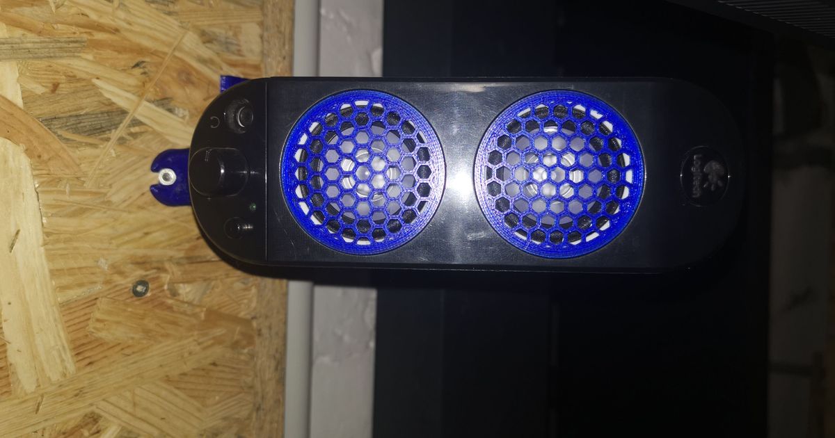 HexCover for Logitech X-530 Surround Speakers by Chris | Download free ...