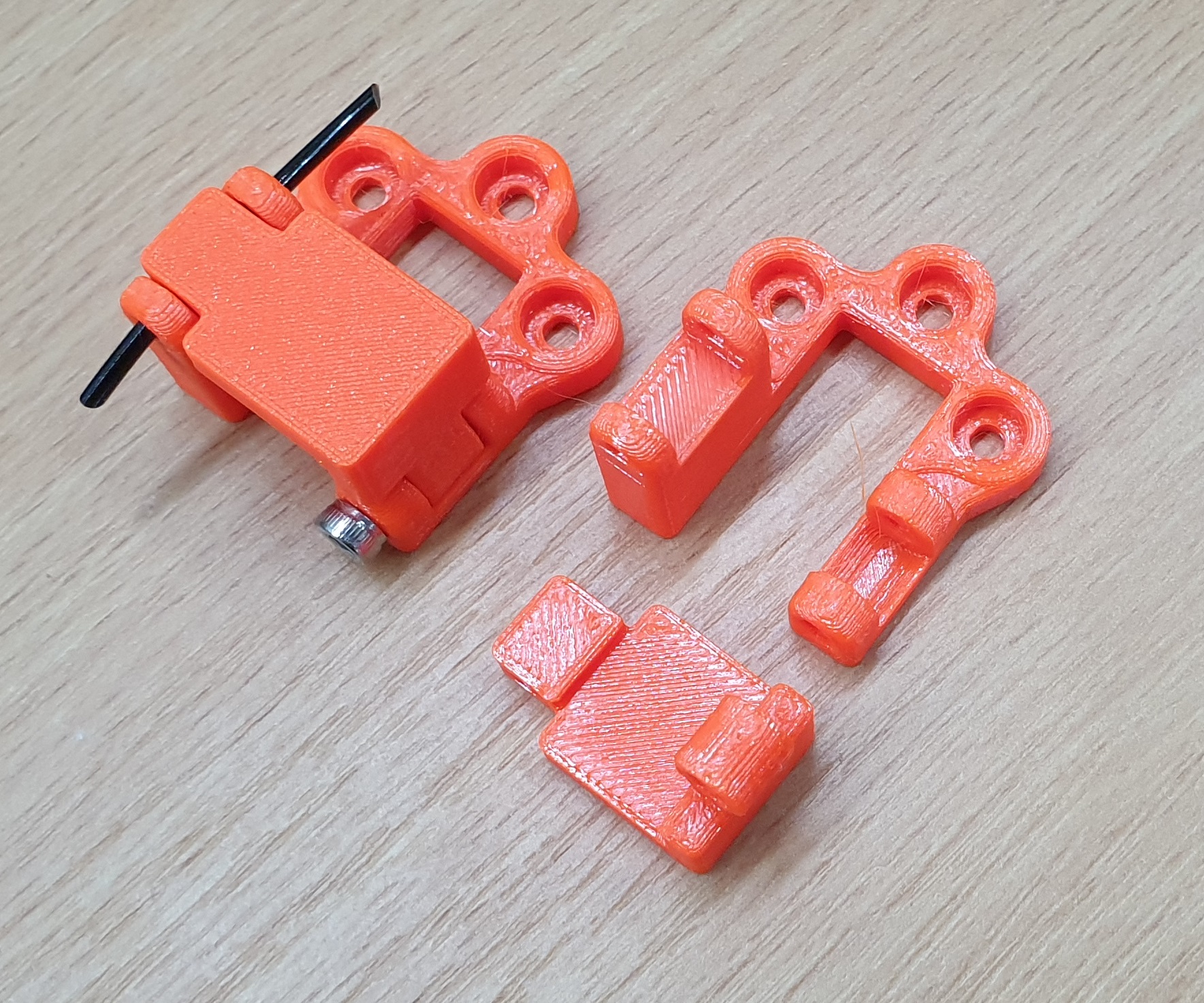 Toddler proved lock for Magnetic door handle for lack enclosure v2 by ...
