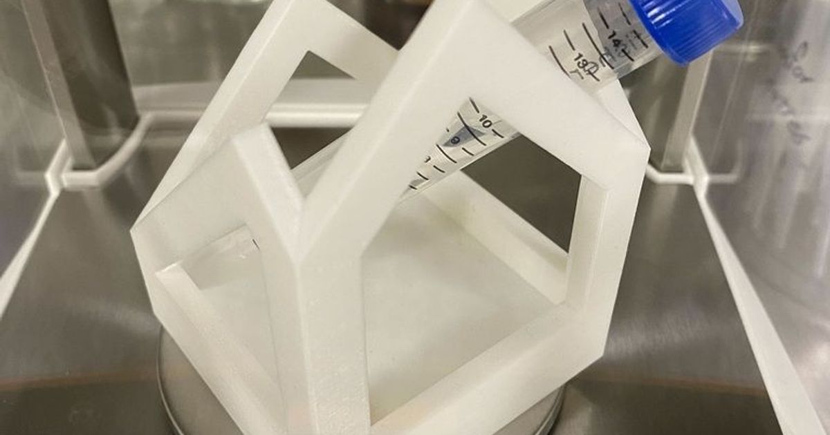 Laboratory Vial Tube Holder By Ingenuity Download Free Stl Model