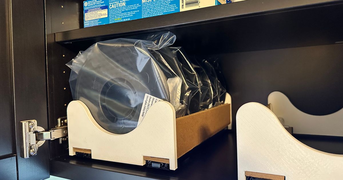 Filament Storage Drawer by sdgsean | Download free STL model ...