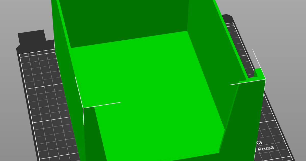 Two-Part Cabinet Containers by EpsilonMFG | Download free STL model ...