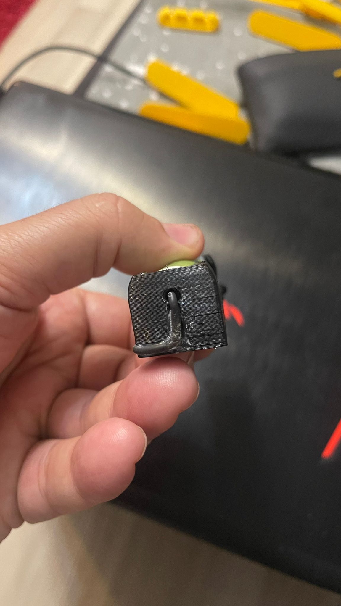 Print in place spring loaded 18650 Battery cell holder / charger TP4056 ...