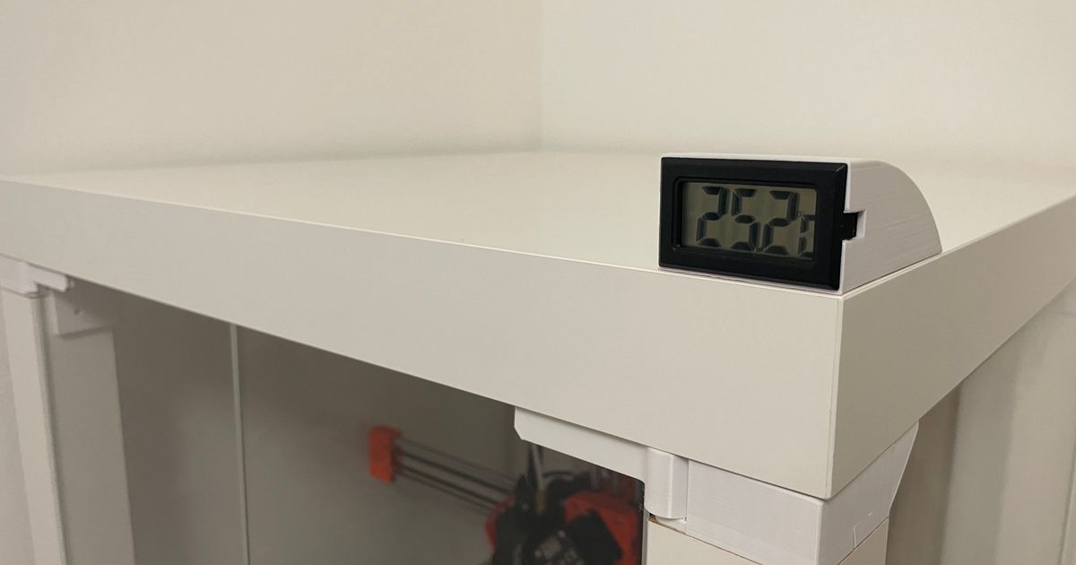Ikea Lack box - thermometer mounting by Tomáš Kostiha | Download free ...