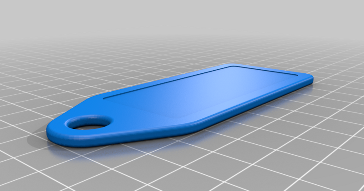 Bag Tag by DAT2T | Download free STL model | Printables.com