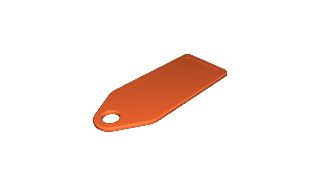 Bag Tag by DAT2T | Download free STL model | Printables.com