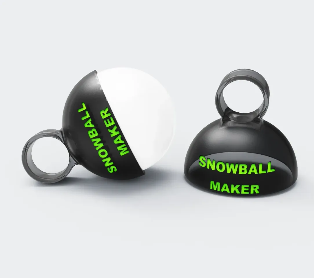 SNOWBALL MAKER - 100 percent PET-G filling by Jarda Linek | Download ...