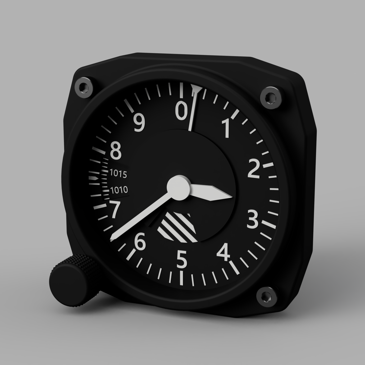Altimeter for Flight Simulation by mrusk | Download free STL model ...