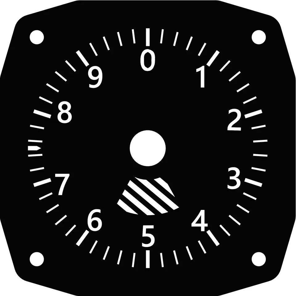 Altimeter for Flight Simulation by mrusk | Download free STL model ...