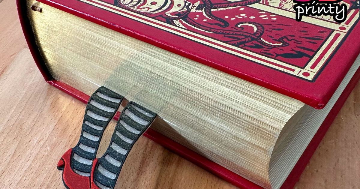 Wicked Accident Bookmark by 3D Printy | Download free STL model ...