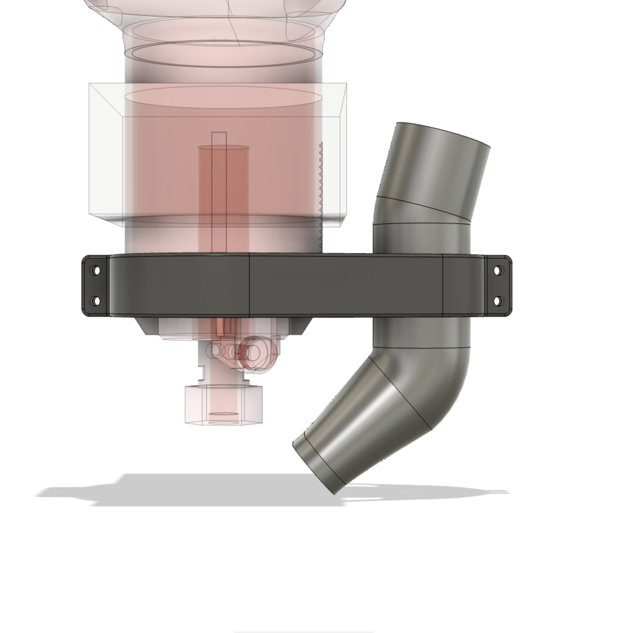 Vacuum hose attachment for Makita routers, for CNC machines by Hong ...
