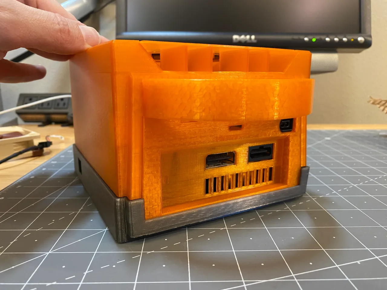 GameCube Replacement Rear IO Panels by BlueShell3D | Download free STL ...