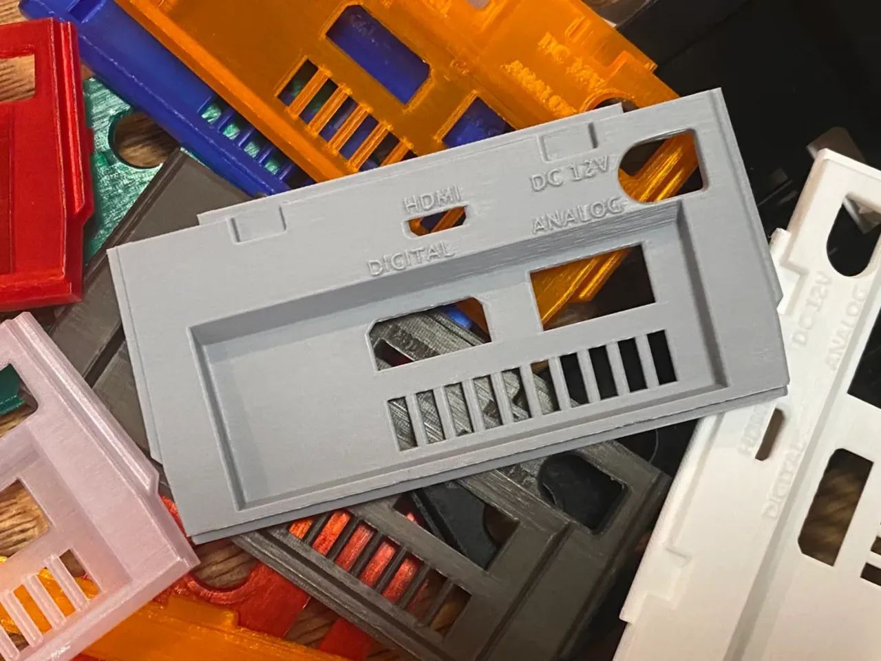 GameCube Replacement Rear IO Panels by BlueShell3D | Download free STL ...