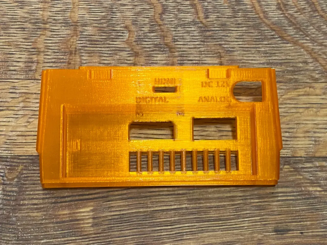 GameCube Replacement Rear IO Panels by BlueShell3D | Download free STL ...