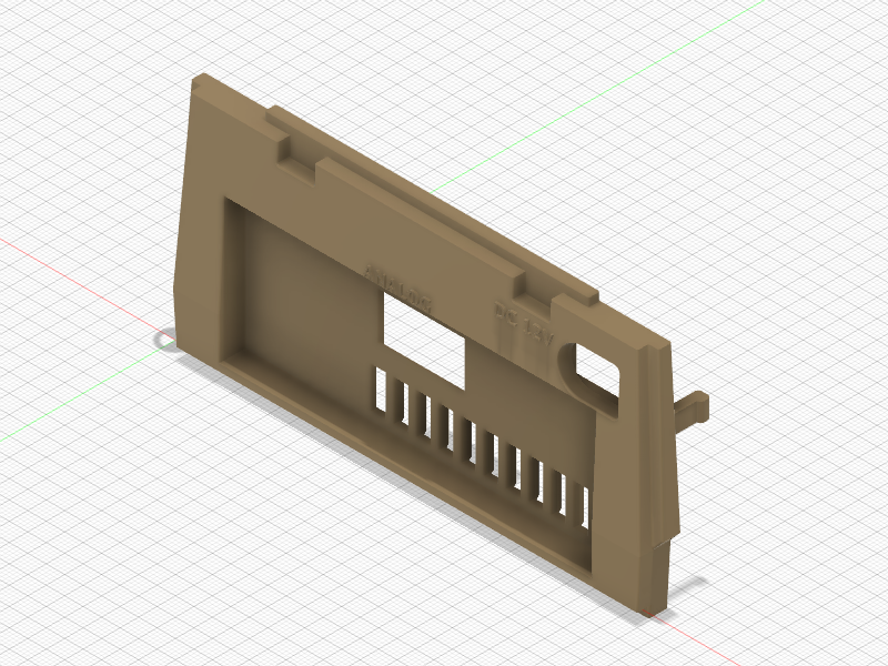 GameCube Replacement Rear IO Panels by BlueShell3D | Download free STL ...