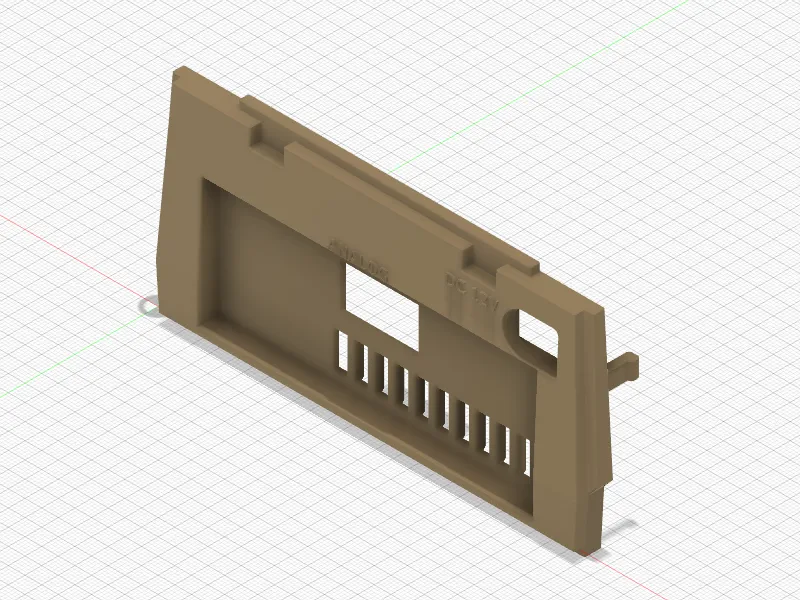 GameCube Replacement Rear IO Panels by BlueShell3D | Download free STL ...
