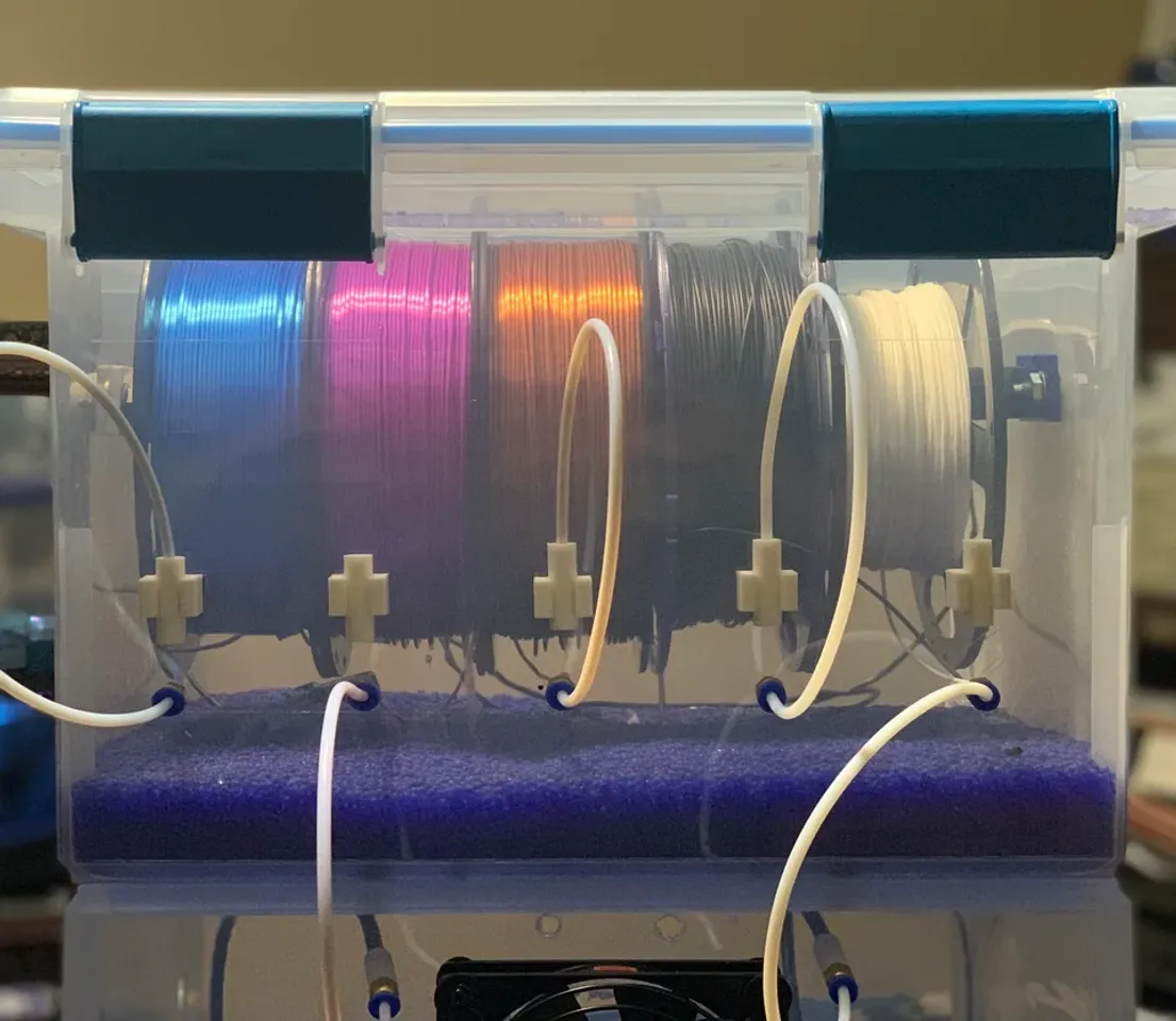 FlashForge Filament Dry Box by Travis | Download free STL model ...